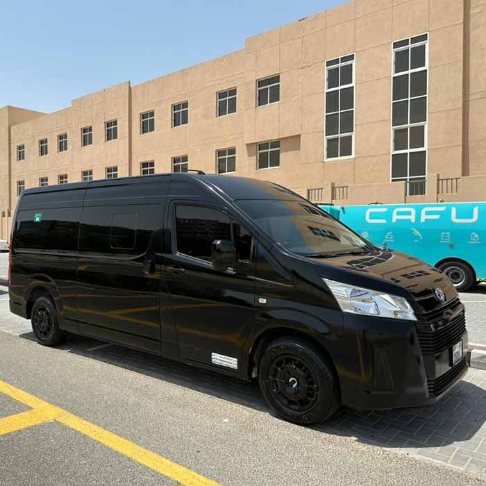 Comfortable Travel: Private Mini Bus Rental in Dubai | DoJoin